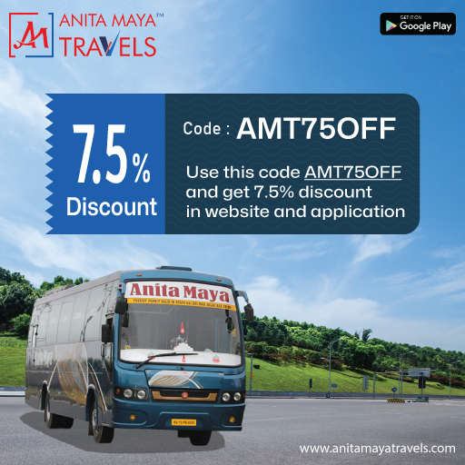 Online Bus Ticket Booking, Bus Tickets Booking | Anitamaya Travels